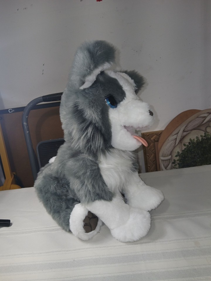 FurReal Friends Ricky the Trick-Lovin' Interactive Puppy Dog 15" Plush ...