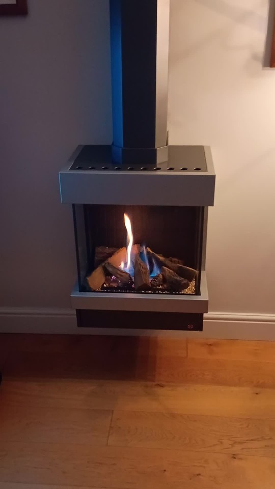 REDUCED Dru Diablo Gas Fire Full Working Order Great Condition | eBay UK