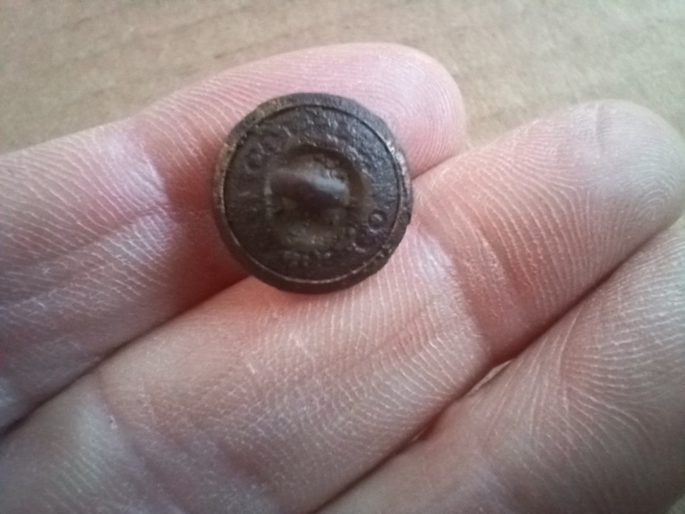 South Carolina Militia Cuff Buttons Dug Confederate Civil War ...