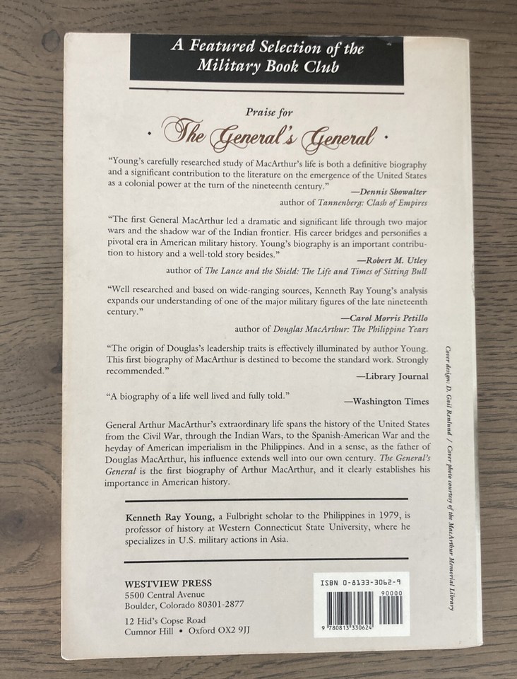 General's General : The Life and Times of Arthur MacArthur by Kenneth ...