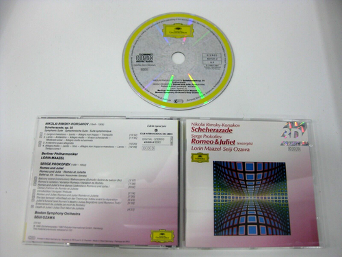 Rimsky-Korsakov CD Scheherazade-Prokofiev-Romeo & Juliet (excerpts ...