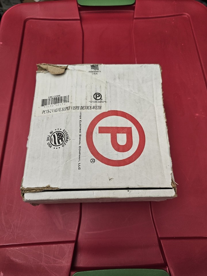 POTTER PCVS-2 - SUPERVISORY SWITCH *NEW OPEN BOX* | eBay