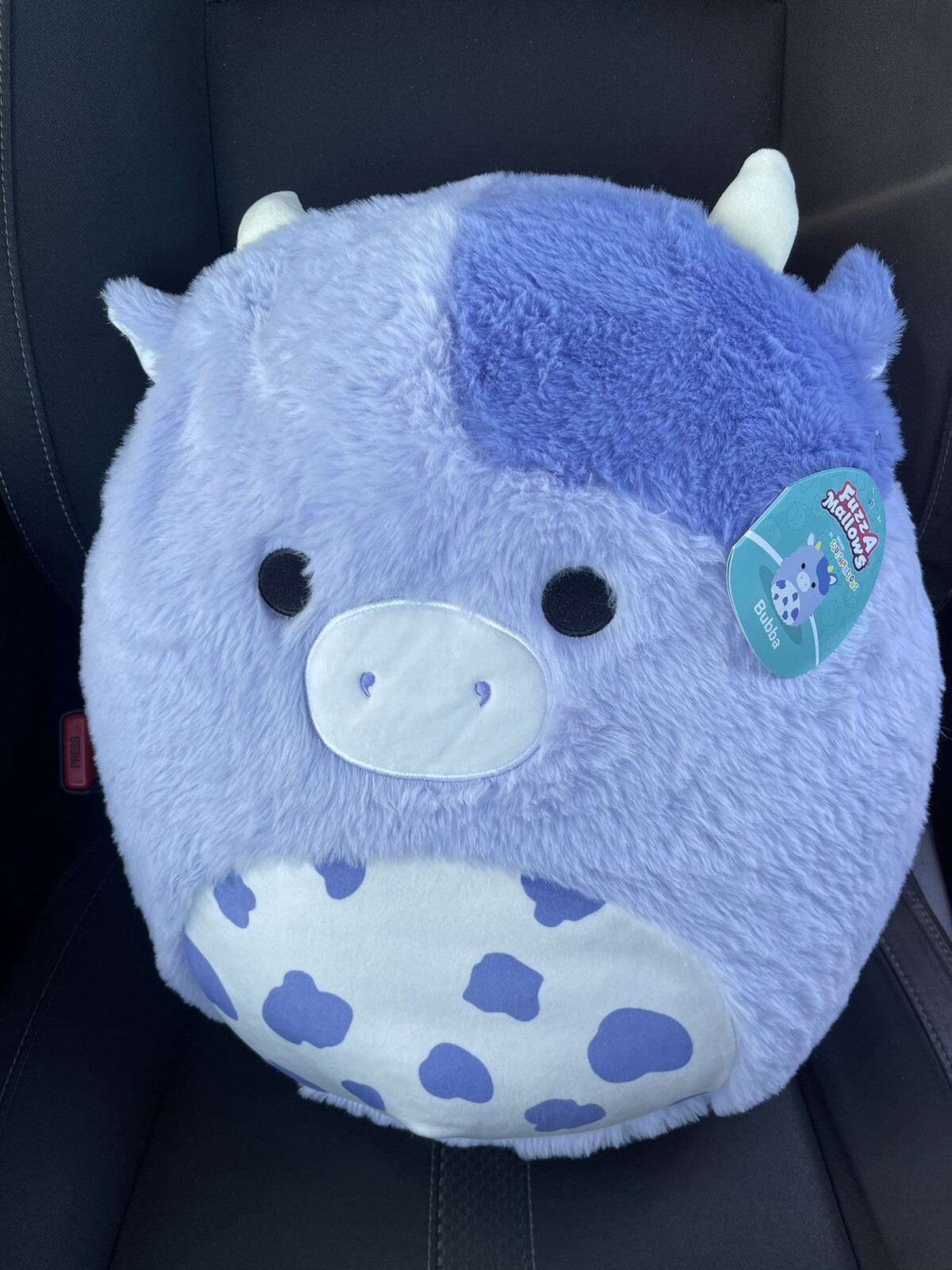 Squishmallow Fuzzamallow Bubba Cow 16 Inch BRAND NEW WITH TAG | eBay