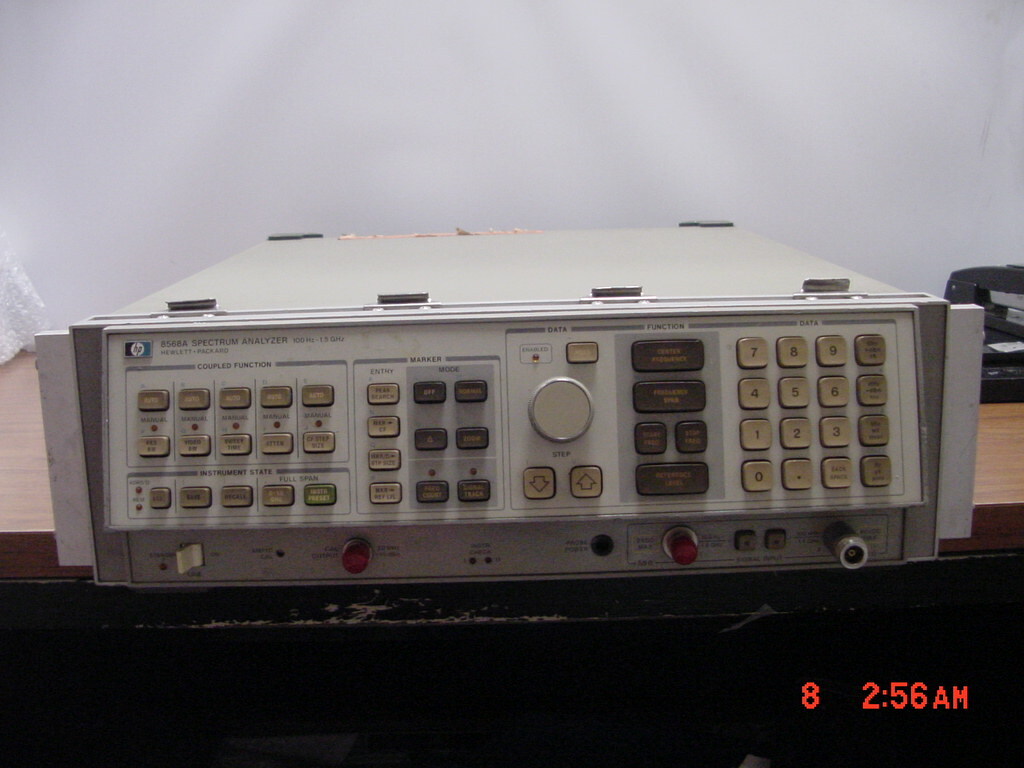 Agilent HP Keysight 8568A Spectrum Analyzer 100Hz-1.5GHz | eBay