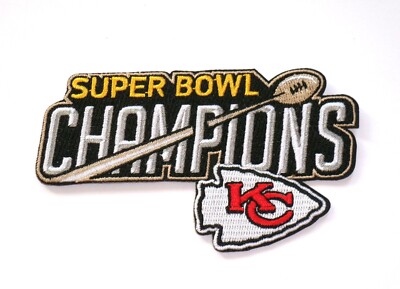 (1) NFL KANSAS CITY CHIEFS SUPER BOWL CHAMPIONS KC PATCH #26A | eBay