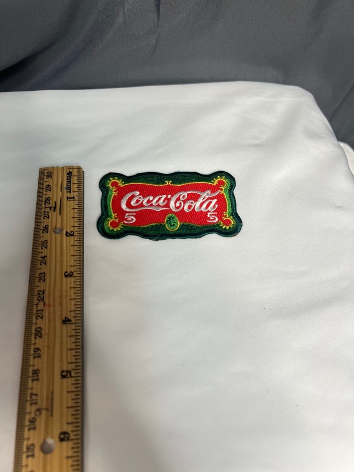 Coca Cola Patch Embroidered Iron On- Unique Find!! | eBay