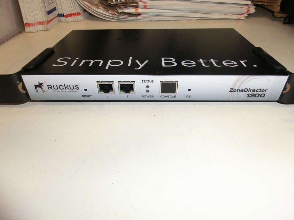 RUCKUS ZONEDIRECTOR 1200 ZD1200 901-1205-UN00 WIRELESS CONTROLLER LIC ...