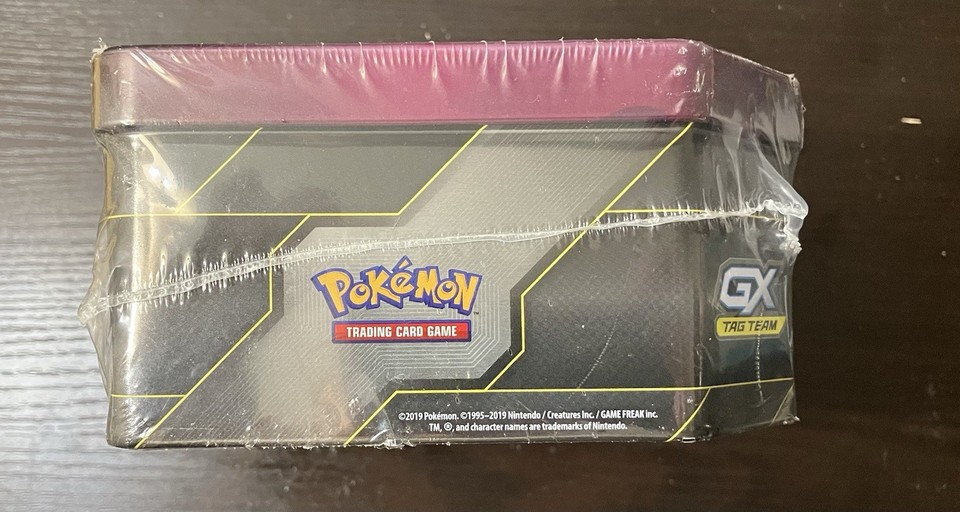 Pokemon Mew & Mewtwo GX Tag Team Tin (First Print) | eBay