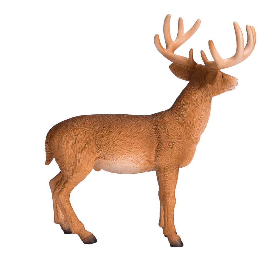 Mojo DEER STAG Wild zoo animals play model figure toys plastic forest ...