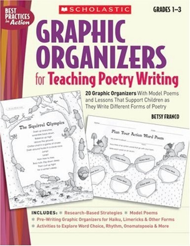 Graphic Organizers for Teaching Poetry Writing : 20 Graphic Organ ...