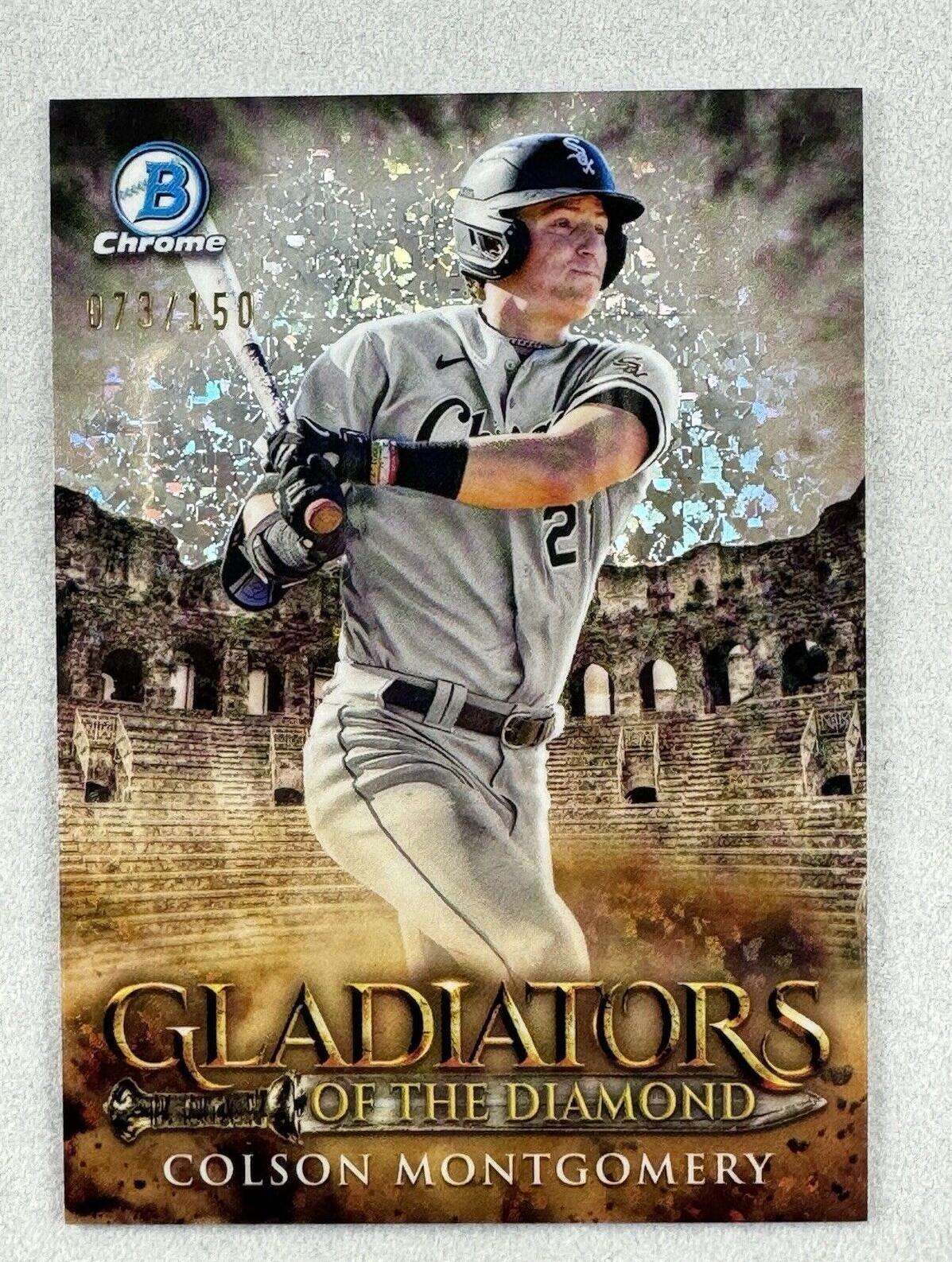 2024 Bowman Chrome - Gladiators of the Diamond Colson Montgomery #GOTD ...