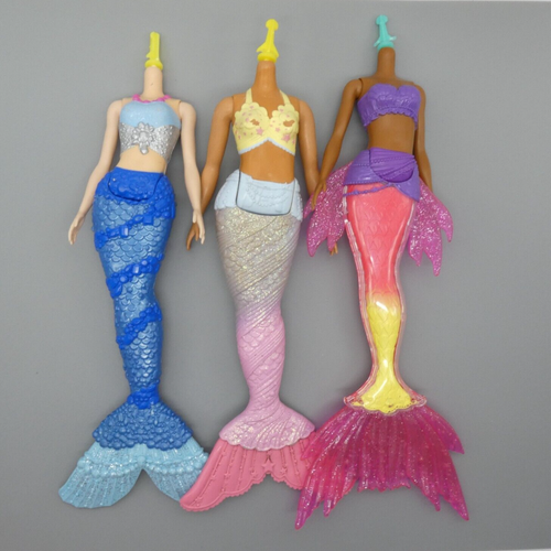 Barbie Doll Bodies Lot For Parts Or Repair Flaws Present TLC Various ...