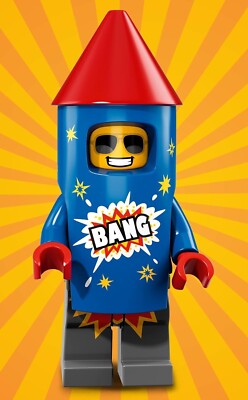 LEGO minifigure: Firework Guy from Series 18: Party 71021. | eBay