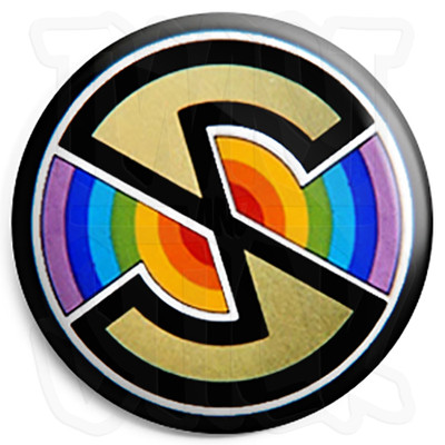 Captain Scarlet Spectrum Logo - 25mm Button Pin Badge - Retro Kids TV ...