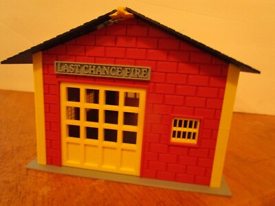 O SCALE FIRE STATION, FIREHOUSE "LAST CHANCE FIRE" 1:48 1/48 3D PRINTED ...