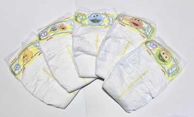 Vintage 2015 Pampers Sesame Street Elmo, Big Bird, Oscar, Cookie ...