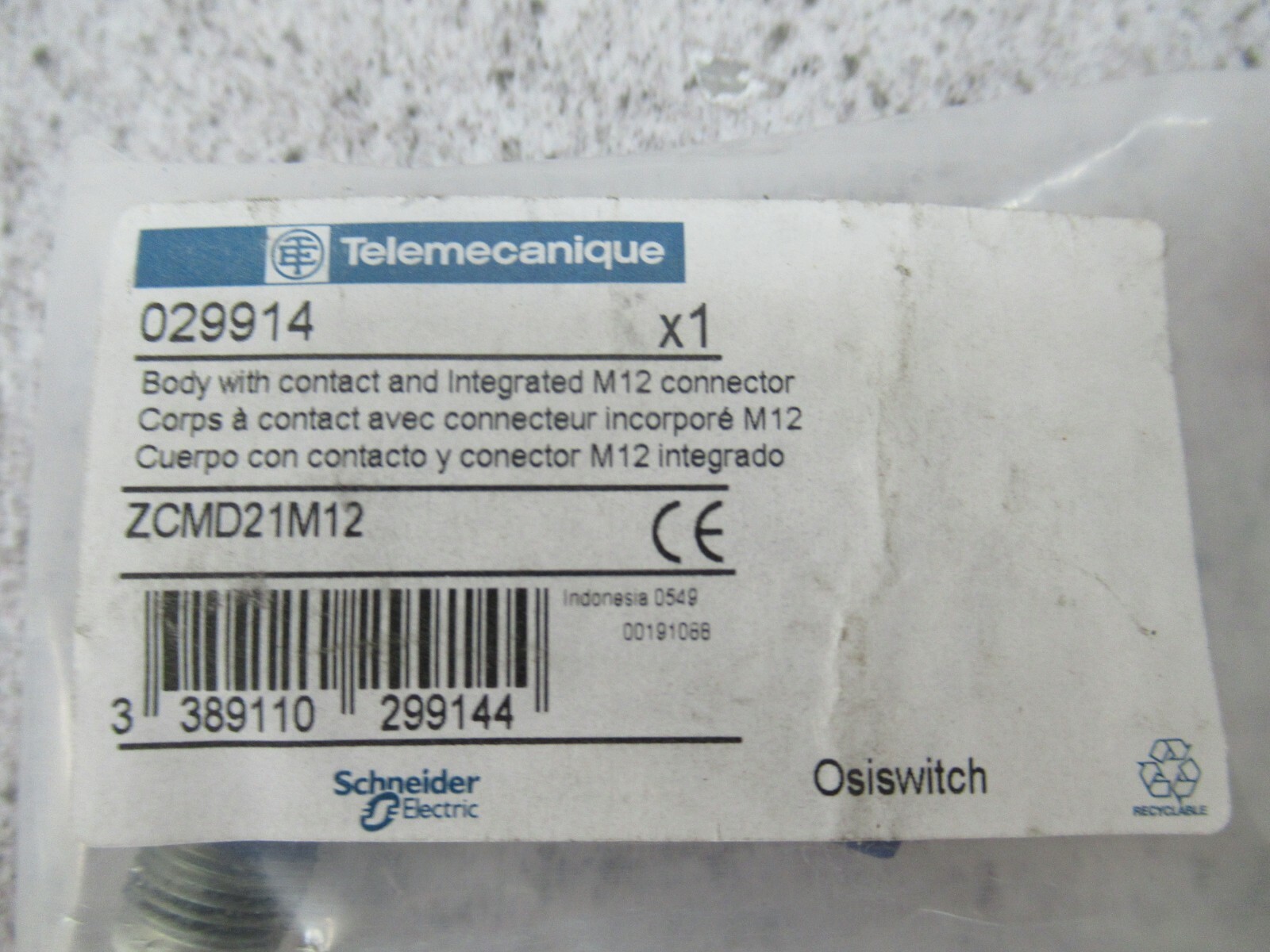 TELEMECANIQUE Zcmd21m12 Limit Switch - for sale online | eBay