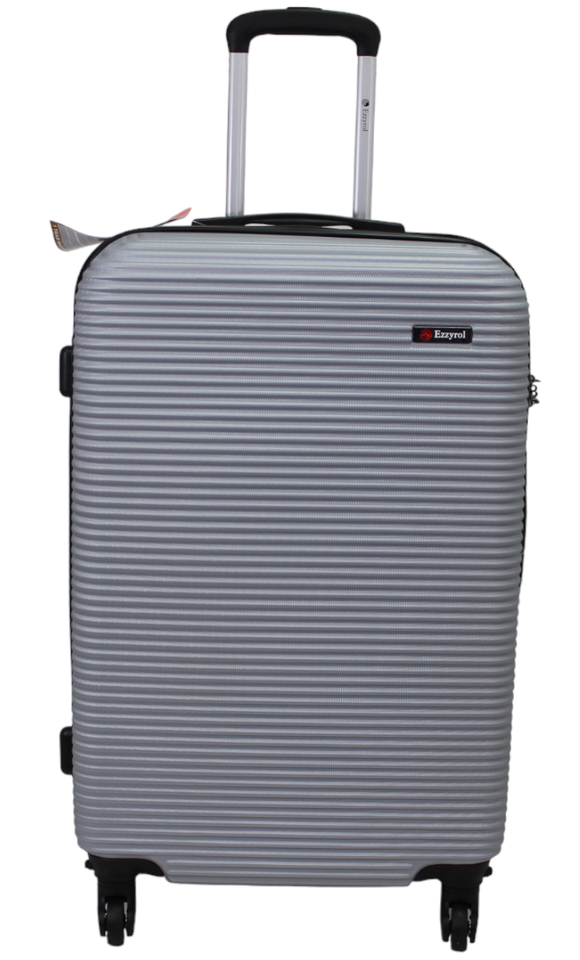 XL Large Suitcase 4 Wheel MEDIUM Lightweight ABS Hard Shell Luggage ...