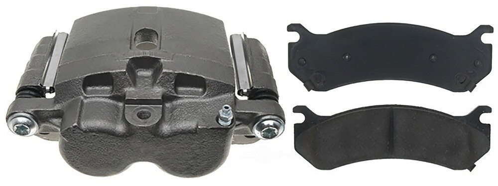 Disc Brake Caliper-Police Loaded Caliper with Ceramic Pads ACDelco ...