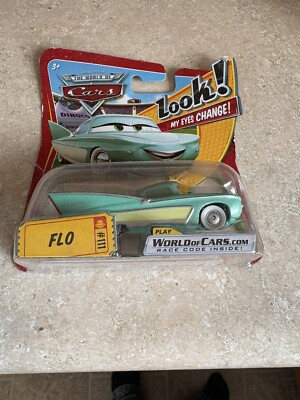 DISNEY PIXAR CARS LOOK! MY EYES CHANGE! FLO #111 (2009) | eBay