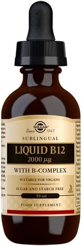 Solgar Liquid B12 2000 µg with B-Complex 59 ml BBE 01/2026 | eBay