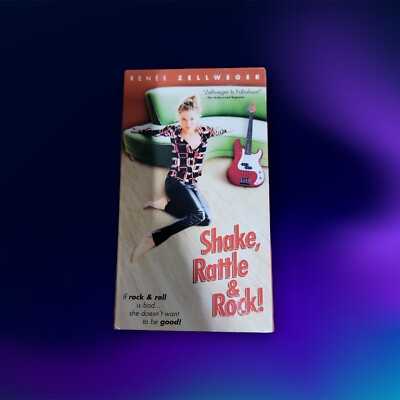 Shake, Rattle and Rock VHS Renee Zellweger Howie Mandel Ex Blockbuster ...