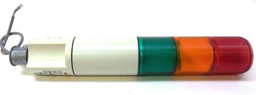 FEDERAL SIGNAL MICRO STAT TOWER LIGHT MSL3, 120 VAC, 1.0 AMP, SERIES A ...