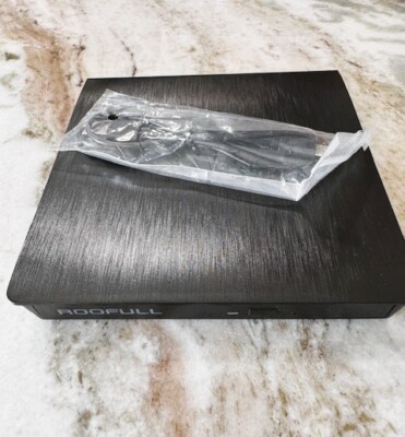 ROOFULL ECD829-Y Black Portable External Optical Disk Drive Device T34 ...