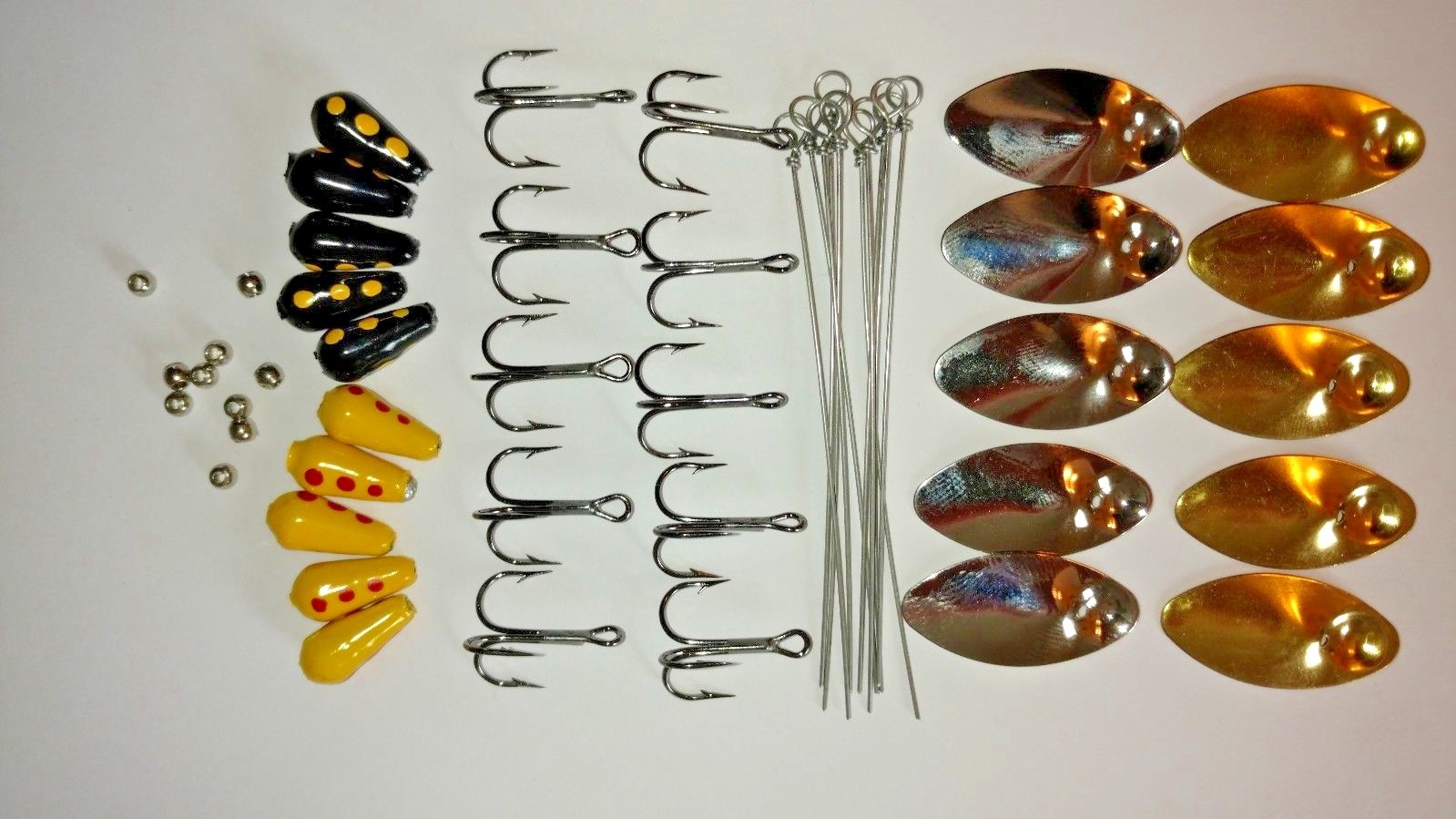 Spinner Starter Kit sz 6 Tackle maker,Tackle craft Lure Making makes 10 ...