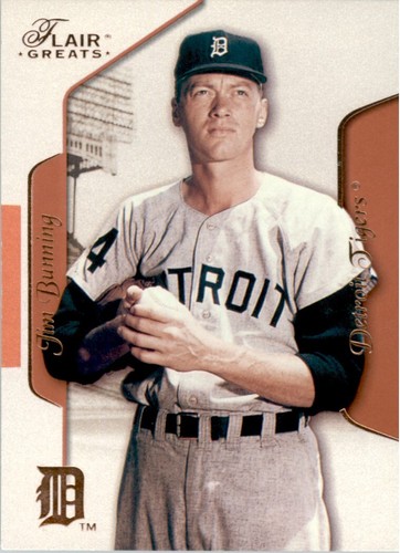 2003 Flair Greats #30 Jim Bunning Detroit Tigers | eBay