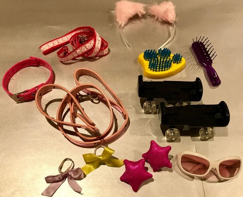 Build-A-Bear Closet Fashion Case Pink (comes with clothes, shoes, purse ...