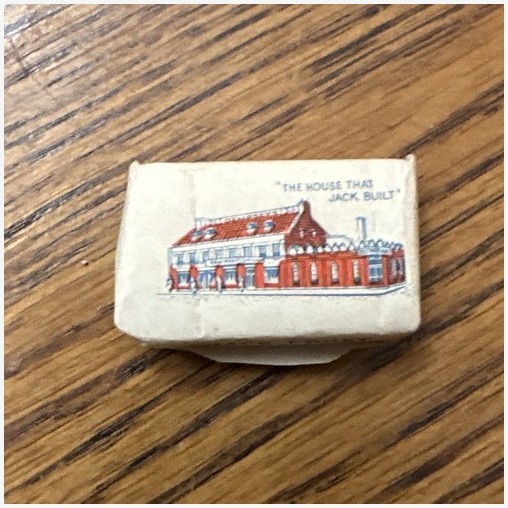 Jack Dempsey Restaurant Sugar Wrapper NYC Madison Square Garden 1940s ...