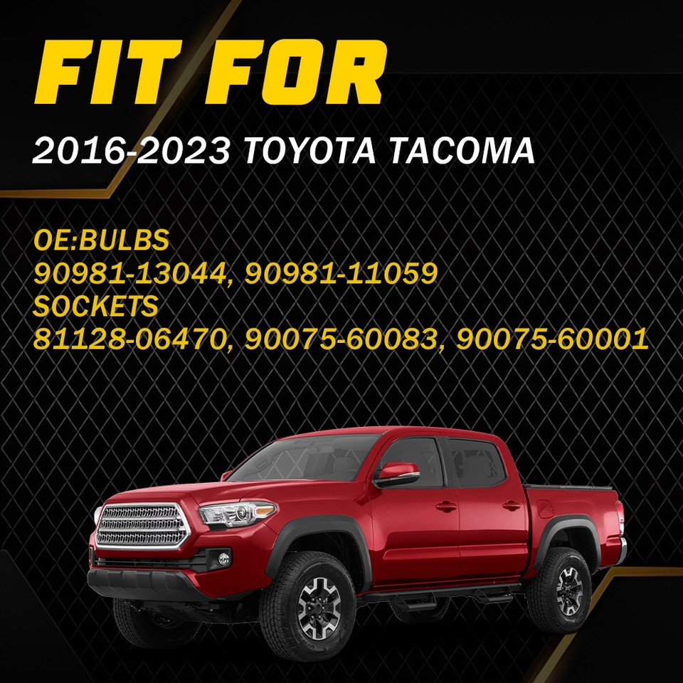 Tail Light Brake Reverse Bulb w/ Socket For 2016-2023 Toyota Tacoma ...