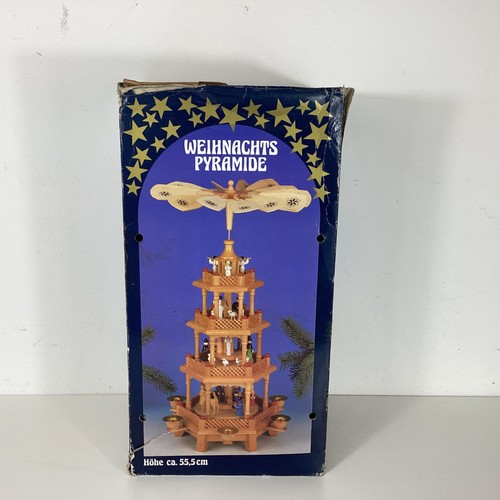 Traditional German Christmas Pyramid Decoration - Complete (Z1) NS#8610 ...