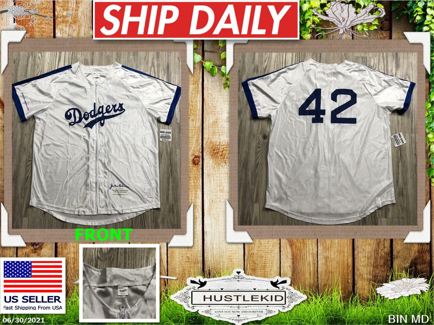 BROOKLYN LOS ANGELES DODGERS JACKIE ROBINSON #42 PROM… - Gem
