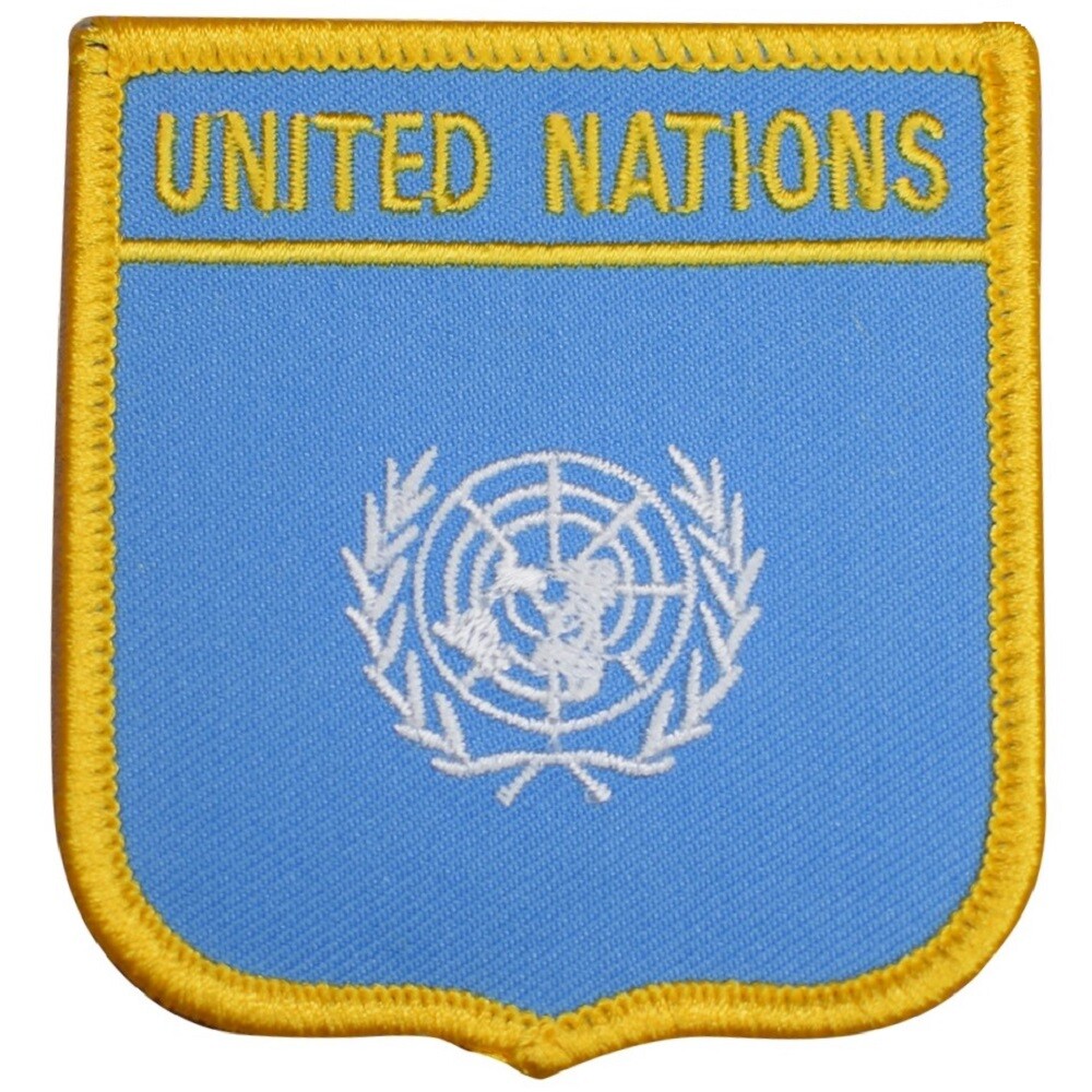 United Nations Patch - New York Geneva Nairobi Vienna UN Embroidered ...