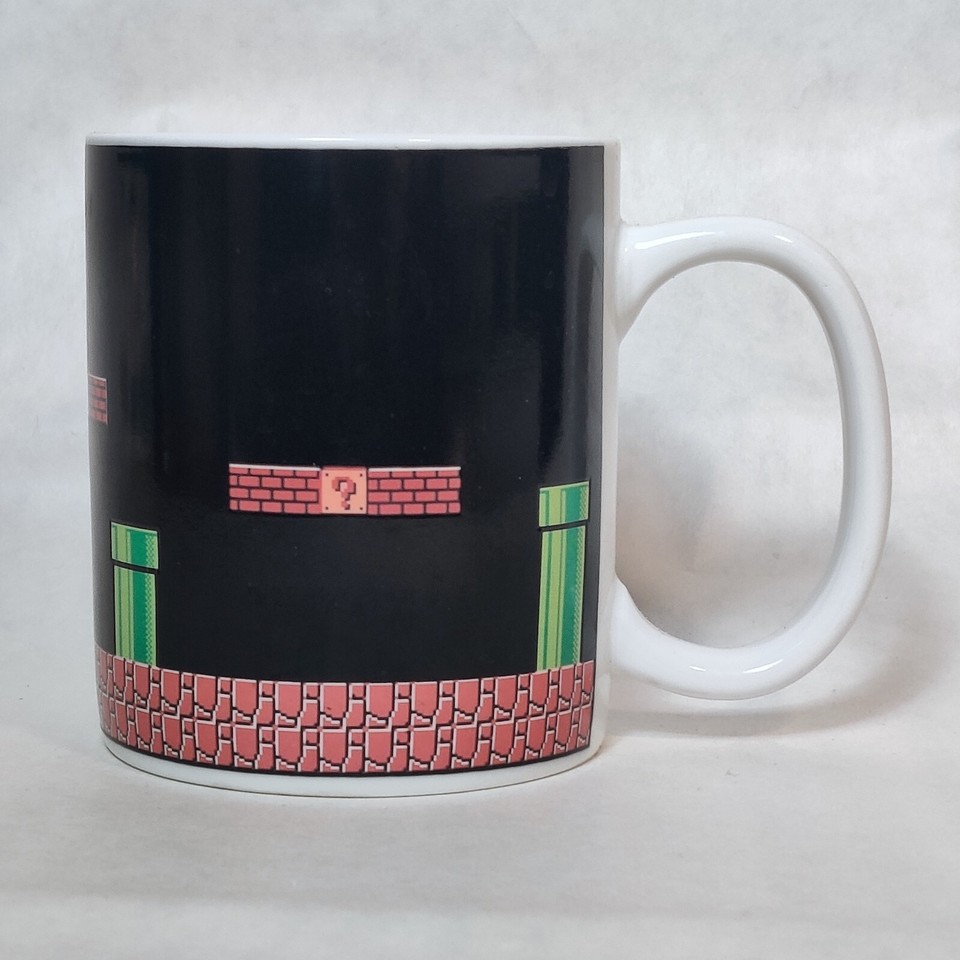 Nintendo Super Mario Bros Mug Heat Color Changing Effect Paladone ...