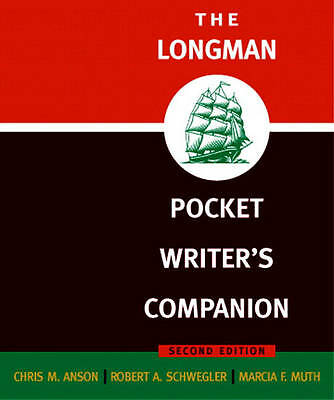 The Longman Pocket Writer's Companion by Chris M. Anson, Robert A ...