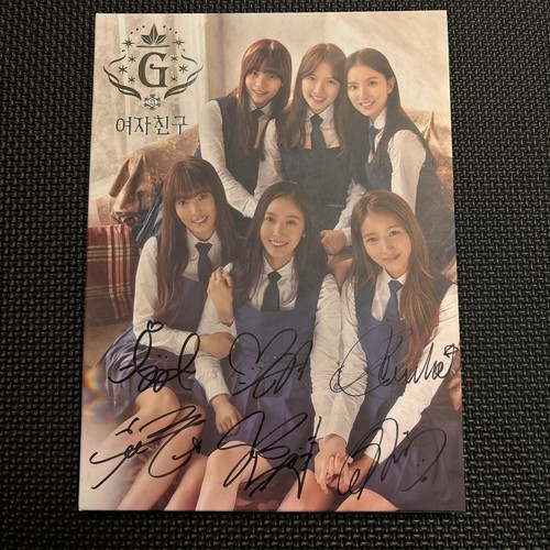 GFRIEND Snowflake 3ème mini album signé CD dédicacé livre photo limité ...