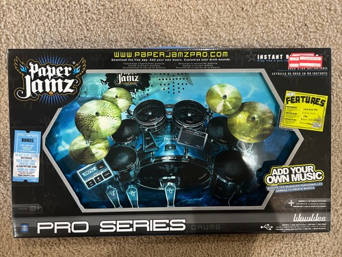 Paper Jamz Pro Series Drums WowWee Electronic Drum Set 63881-NEW ...