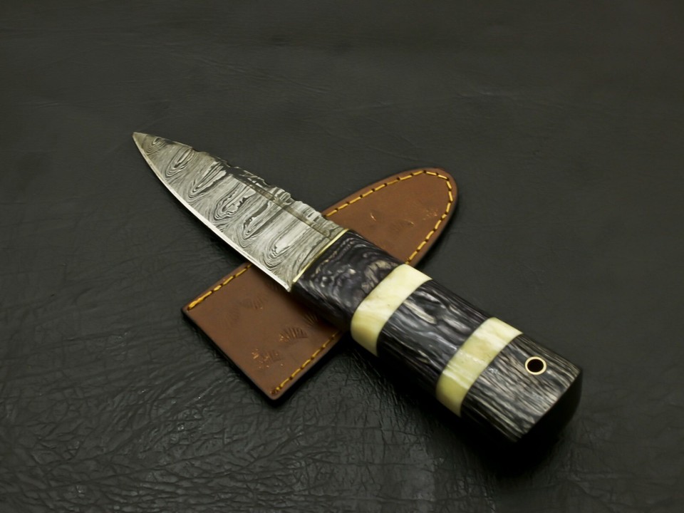 8 inches Celtic Scottish Dirk SGIAN DUBH DAGGER Bone Handle Knife. | eBay