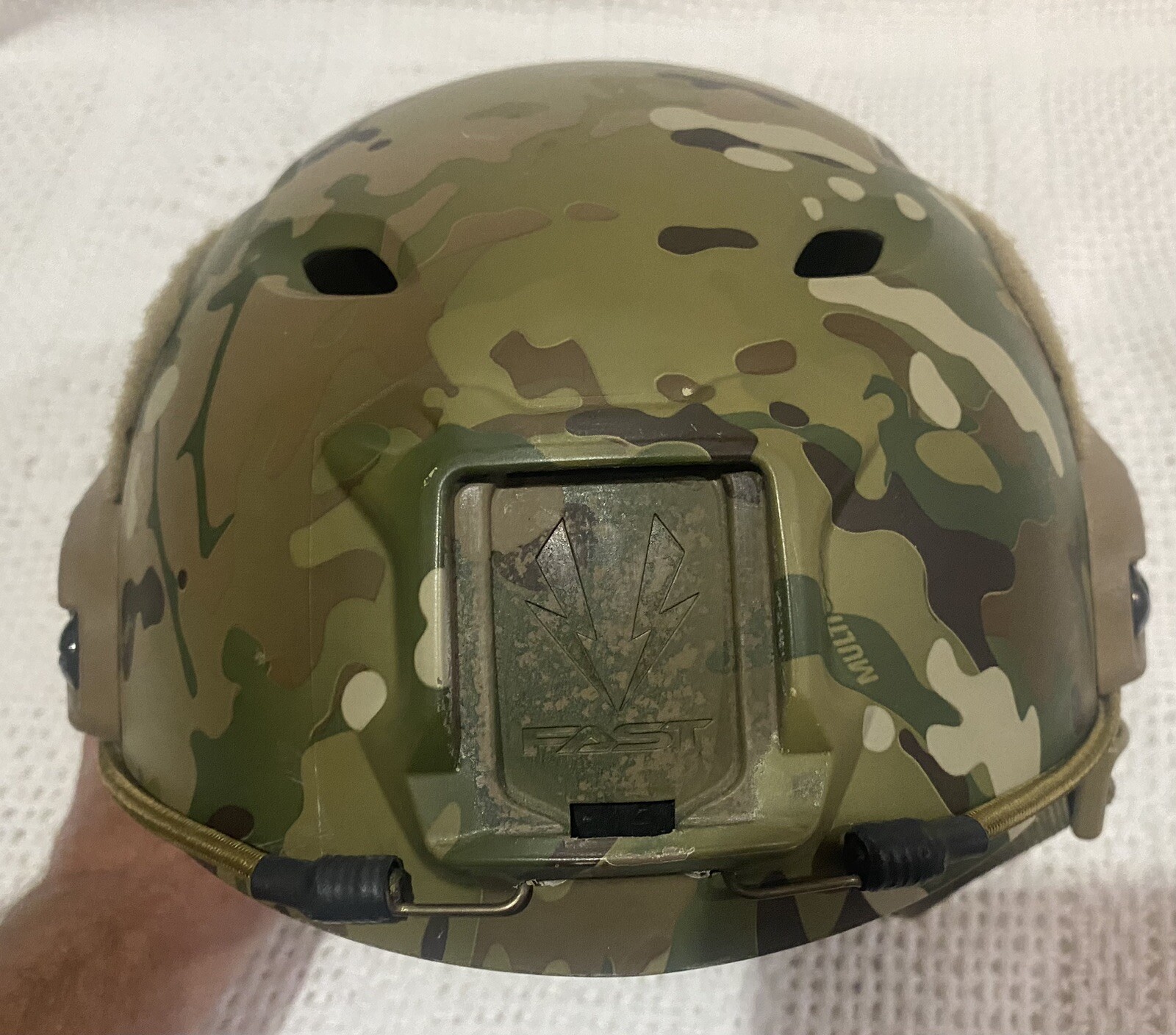 OPS CORE MULTICAM M/L FAST BUMP HIGHCUT HELMET RAILS NSW SF SOF PJ ...