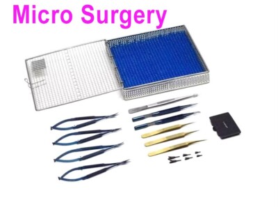 Micro Surgery, cosmetic surgery Instruments Set Surgical Instruments | eBay