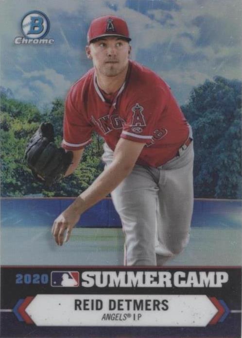 2021 Bowman Chrome - 2020 Summer Camp Reid Detmers #SC-11 (RC) for sale ...