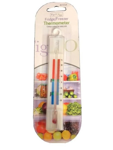 Fig & Olive RY-1724 Refrigerator/Freezer Thermometer - White for sale ...