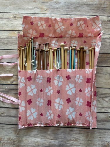 Huge Lot Clover Takumi Bamboo Knitting Needles - DPNs & Single Pointed ...