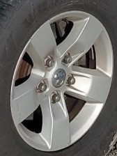 2017 Ram 1500 OE Wheel Classic Style 5 Lug Road 17x7 5 Spoke Silver ...