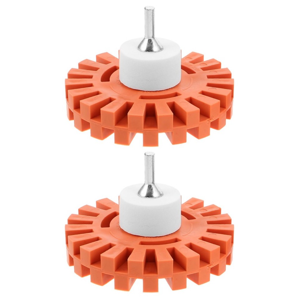 2 Pcs Glue Polishing Wheel Adhesive Eraser for Graphics Rv Stickers ...