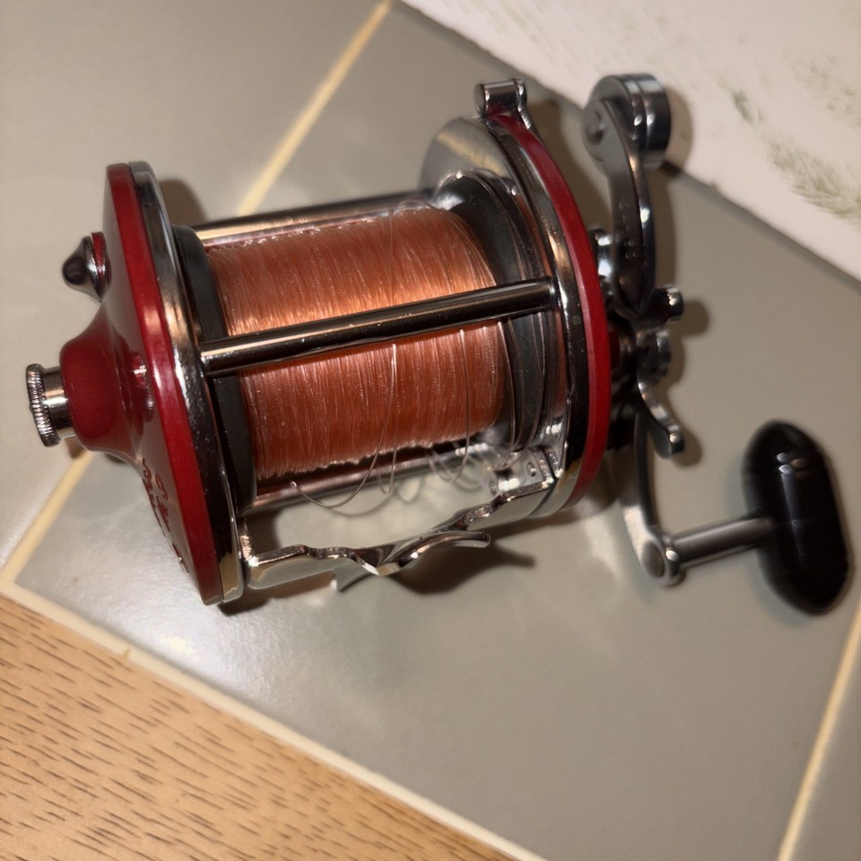 🔥 VINTAGE (PENN ) PEERLESS #9 ( CONVENTIONAL ) LEVEL WIND REEL / SEE ...