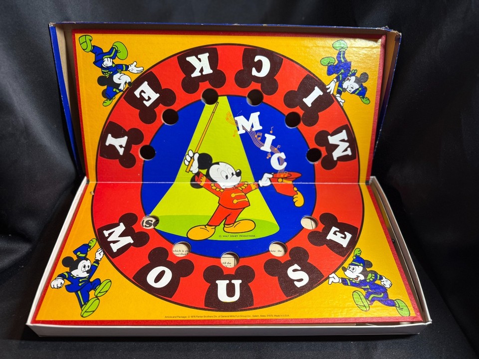 Vintage 1976 Mickey Mouse Game Based on Mickey Mouse Club | eBay